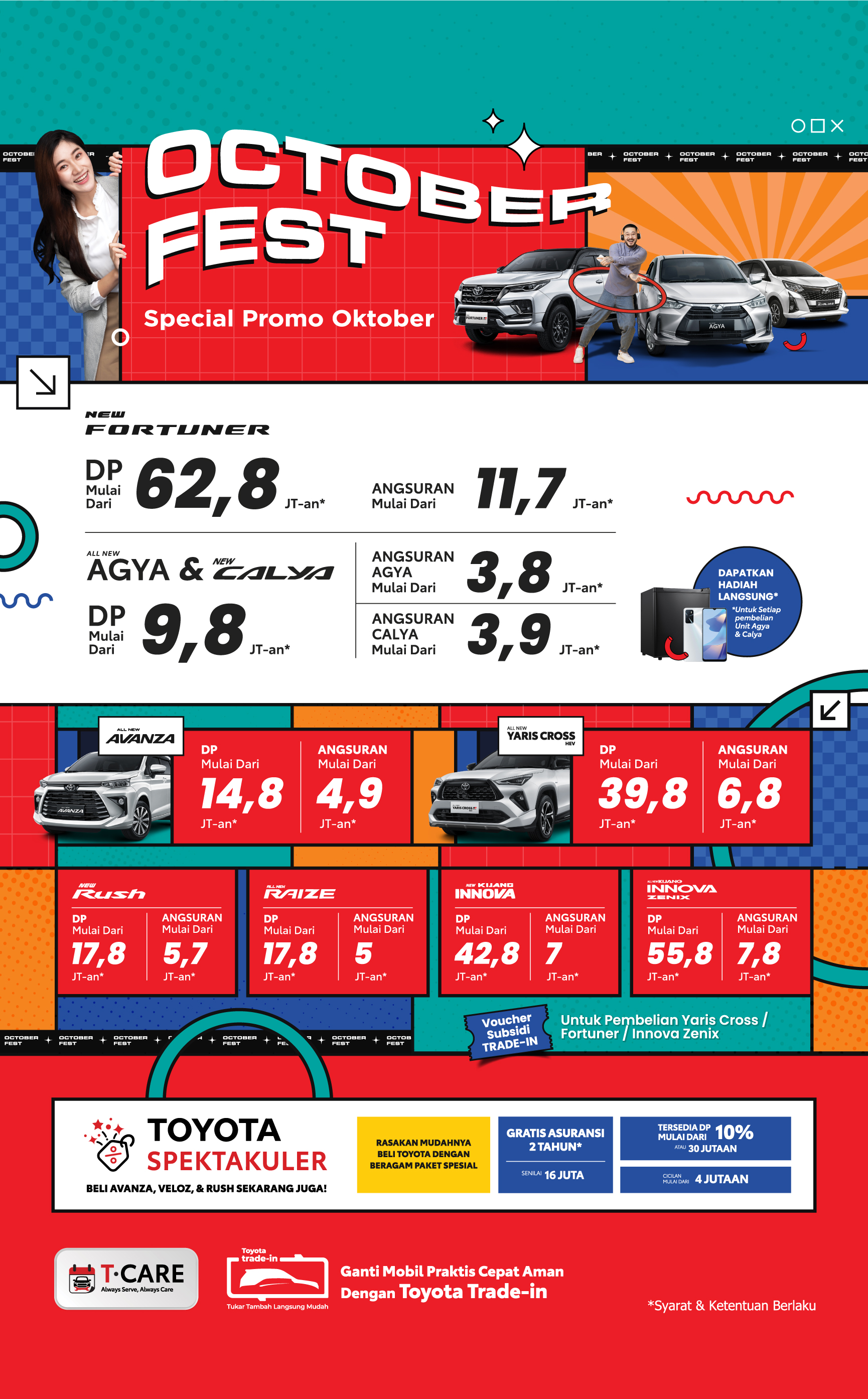 Price List - Terbaru 2023 Padang | Toyota Intercom